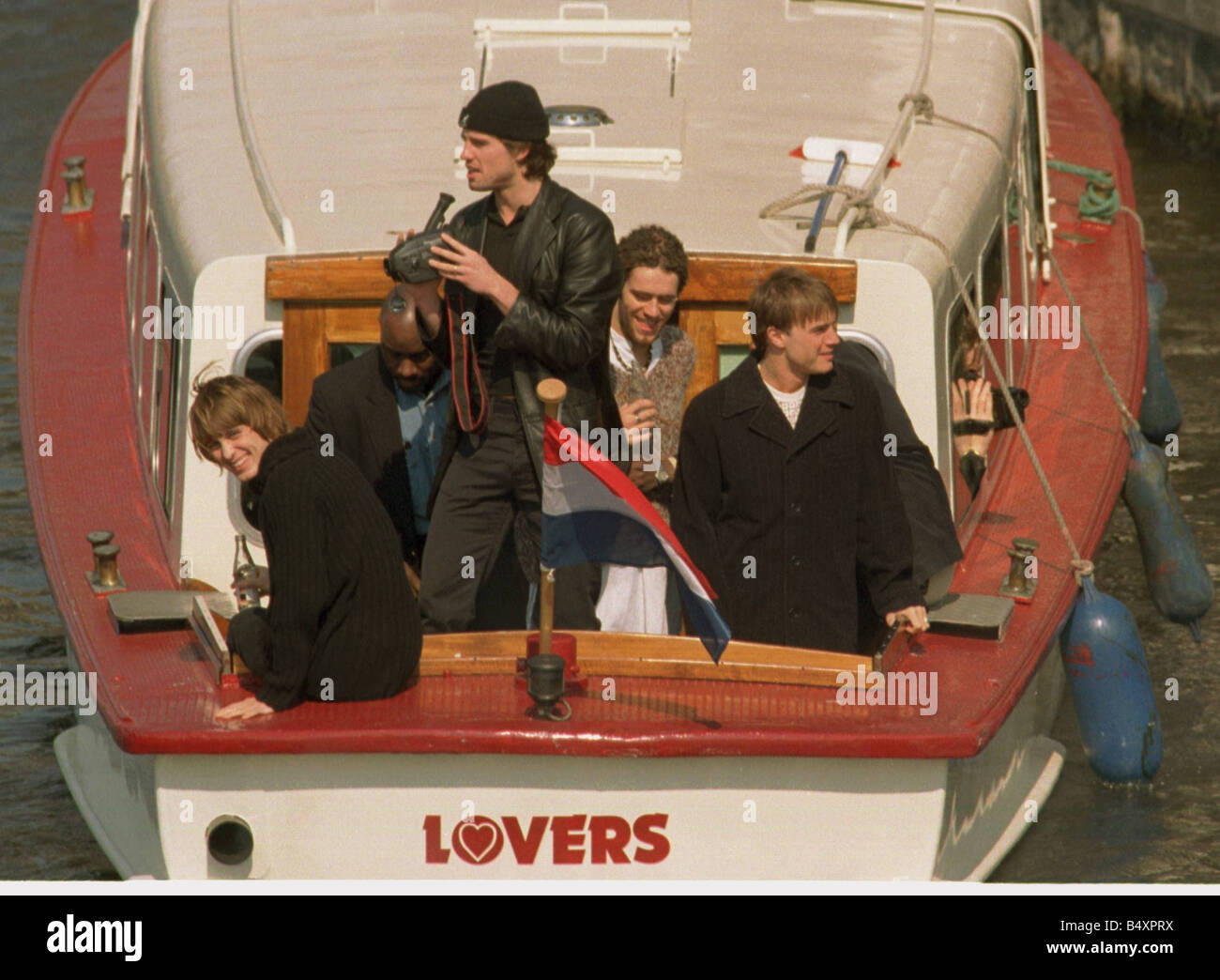 Take That in the Netherlands after their final concert leaving on a ...