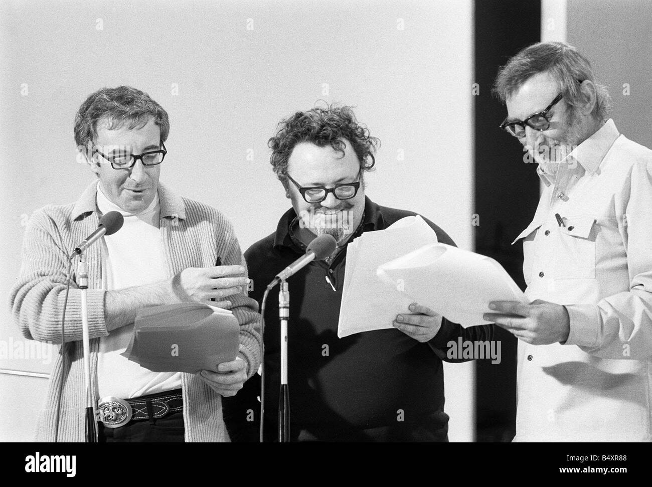 Goons alias Spike Milligan Peter Sellers and Harry Secombe during ...
