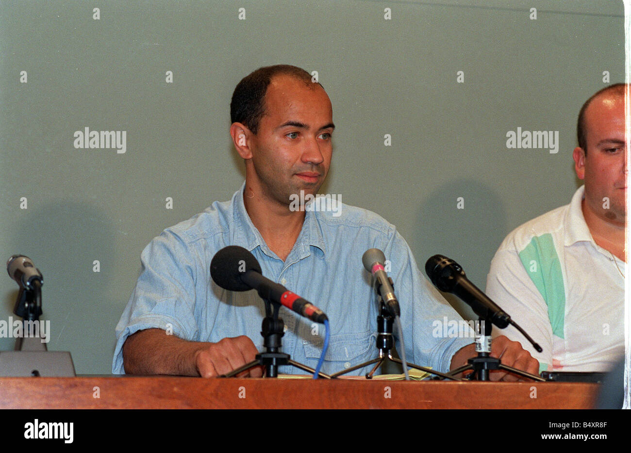 Rachel Nickell Murder Press Conference July 1992 Andre Hanscombe at ...
