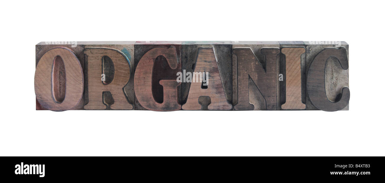 Organic word hi-res stock photography and images - Alamy