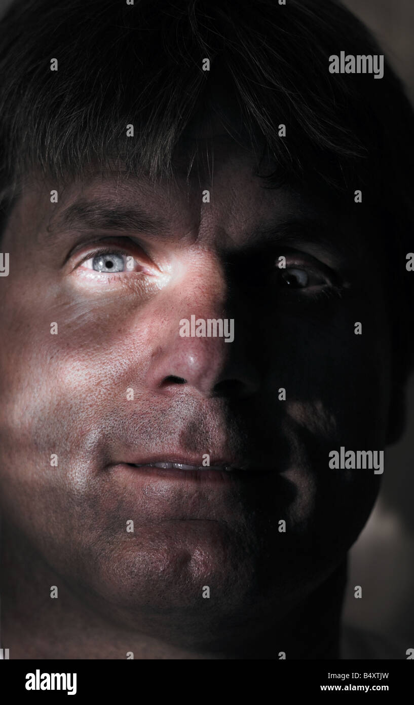 Featuresmale hi-res stock photography and images - Alamy