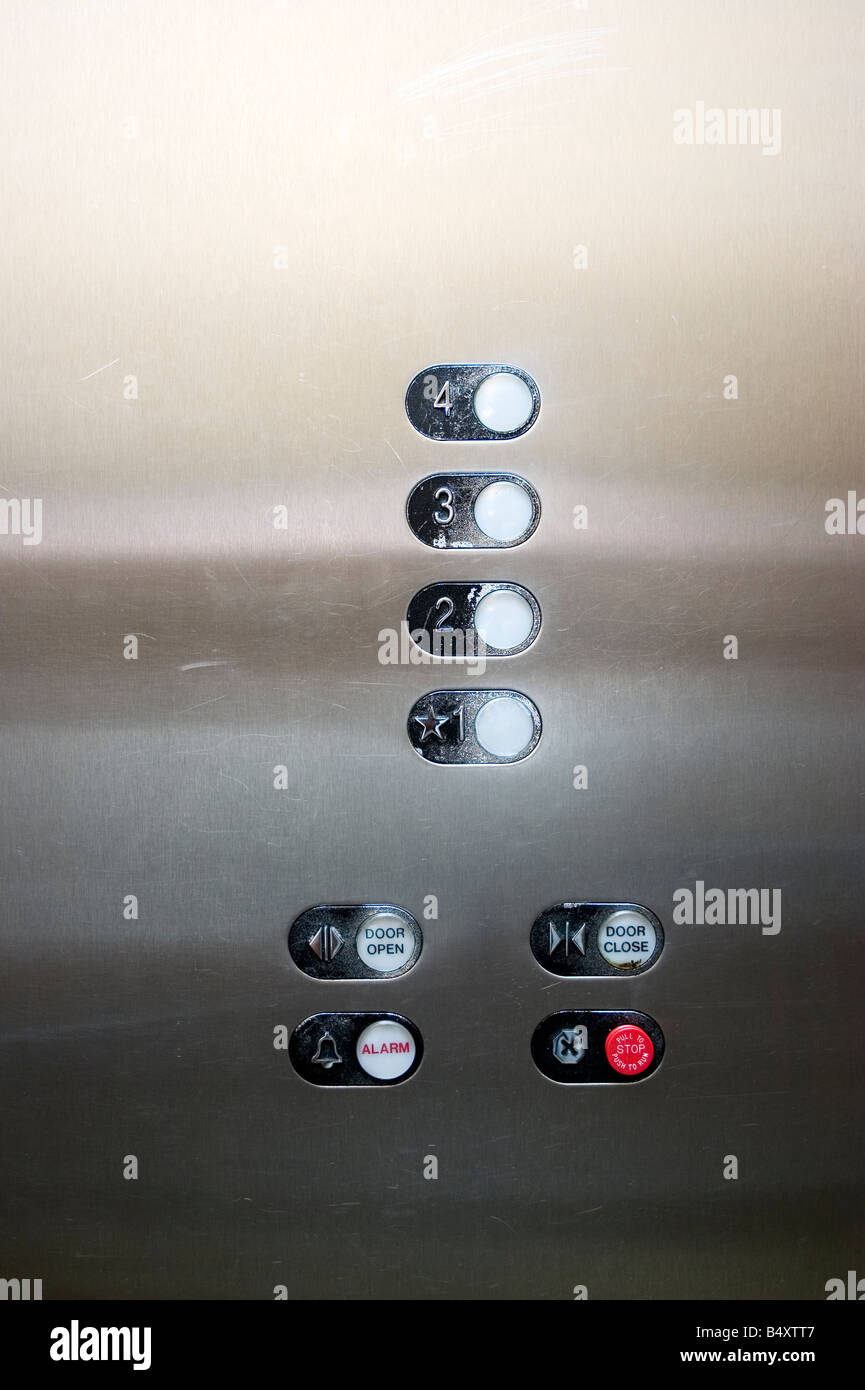 Elevator buttons hi-res stock photography and images - Alamy