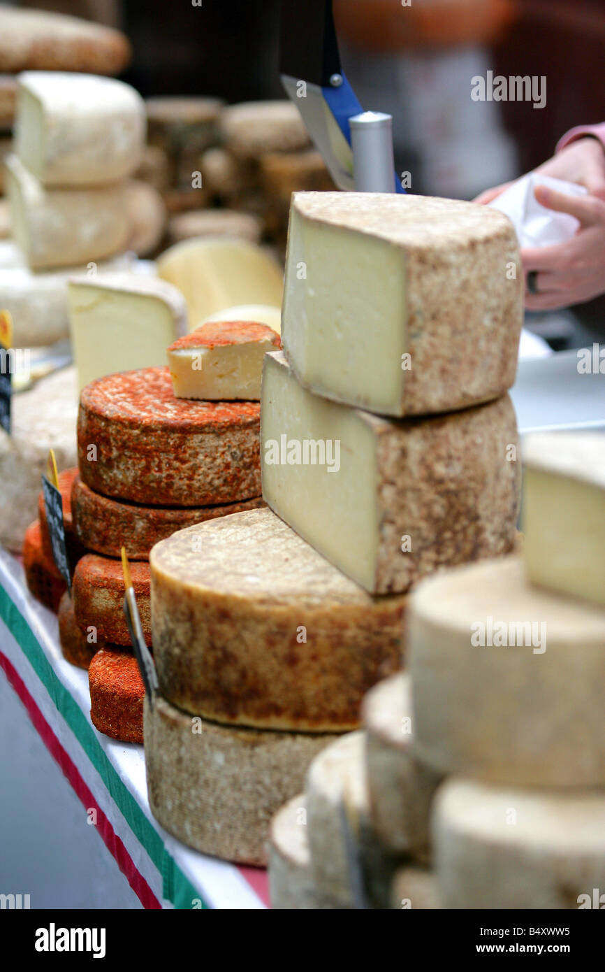 Stacked cheese, close-up Stock Photo - Alamy