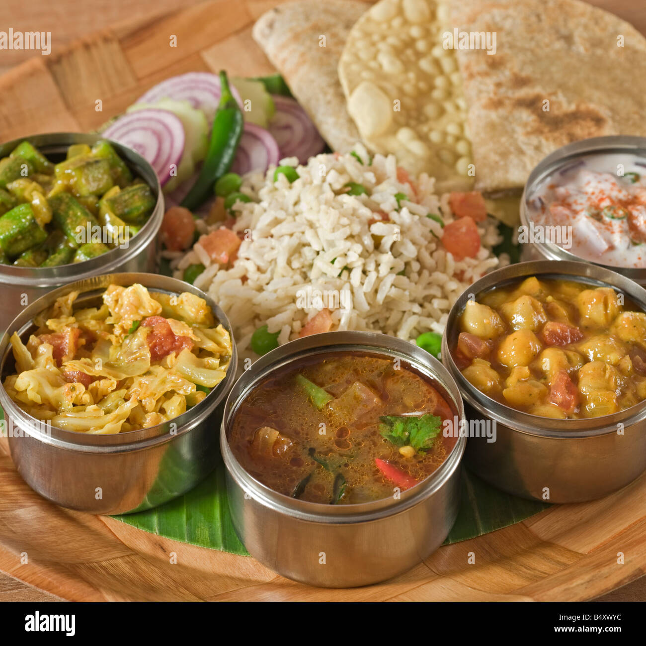 Thali meals hi-res stock photography and images - Alamy
