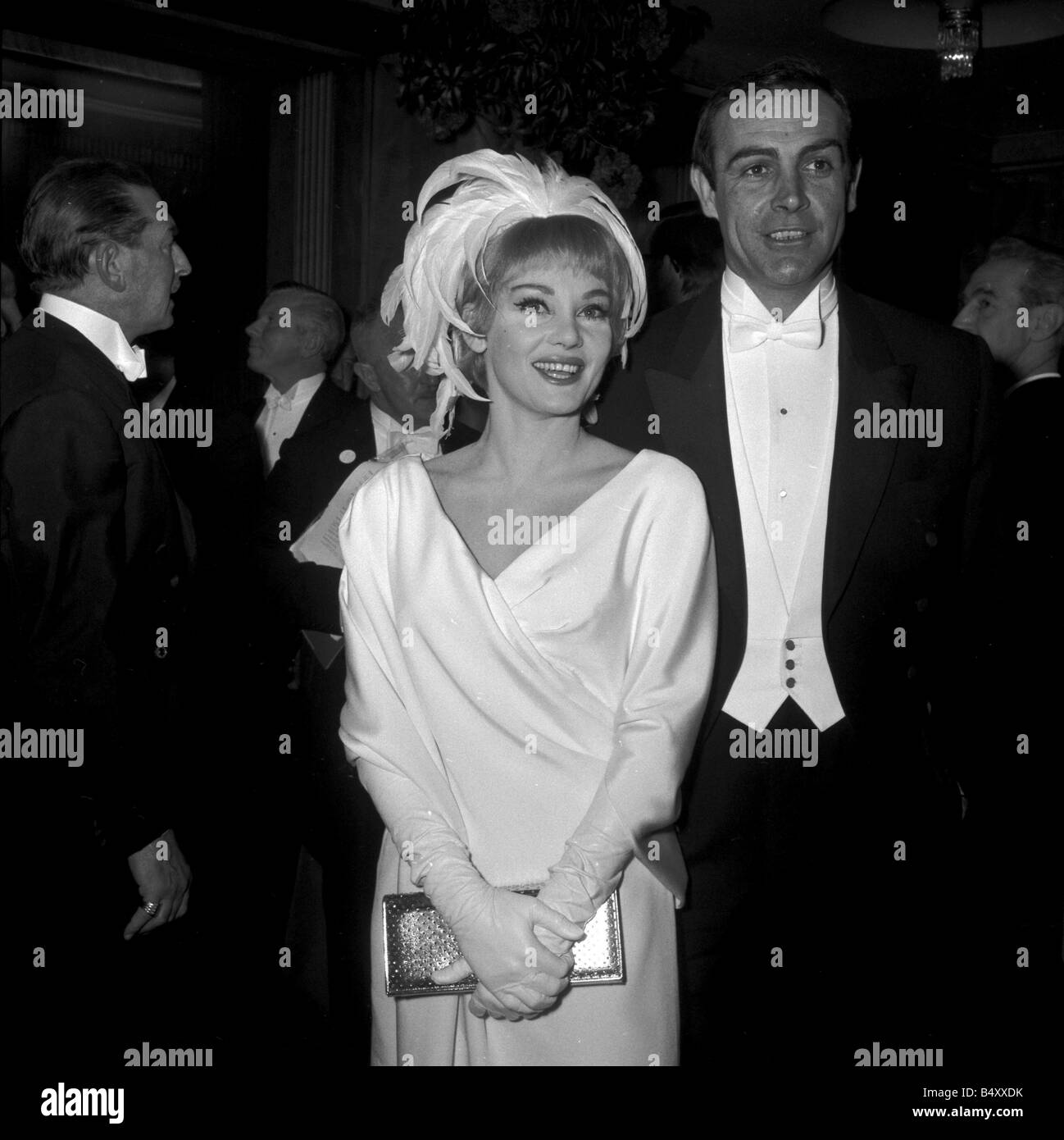 Actor Sean Connery with wife Diane Cilento at the London Film Premiere ...