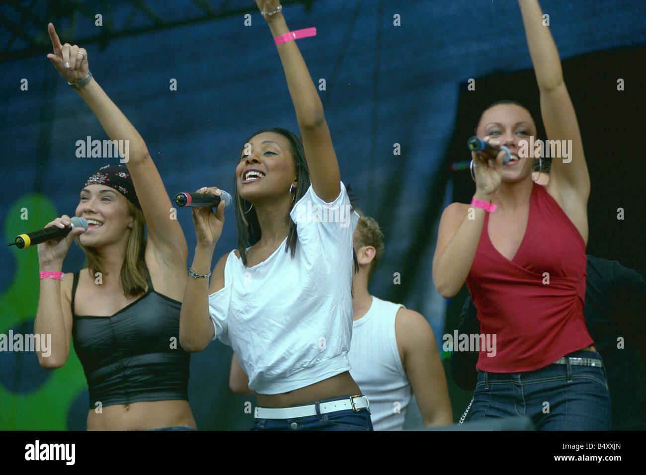 Pop group Liberty X Stock Photo - Alamy