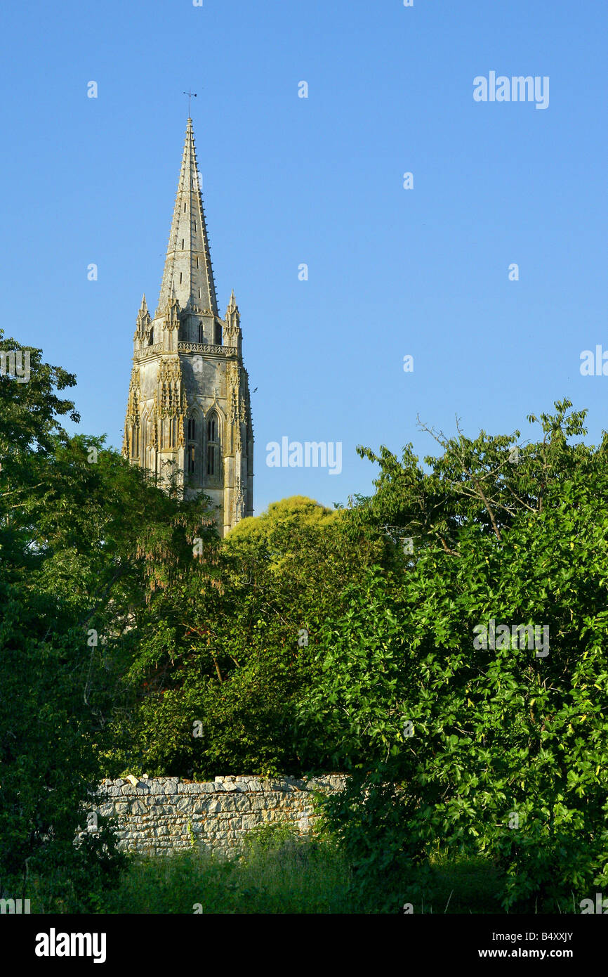Vertical shot church tall hi-res stock photography and images - Alamy