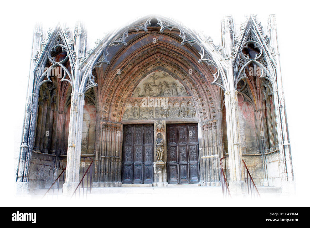 Entrance pillars Cut Out Stock Images & Pictures - Alamy