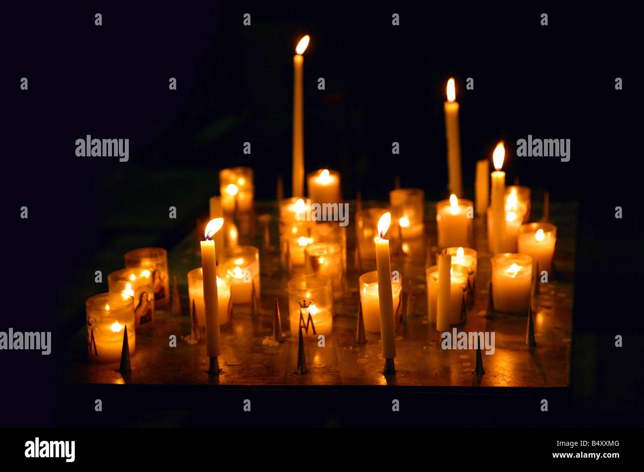 Fire flames reflecting on hi-res stock photography and images - Alamy