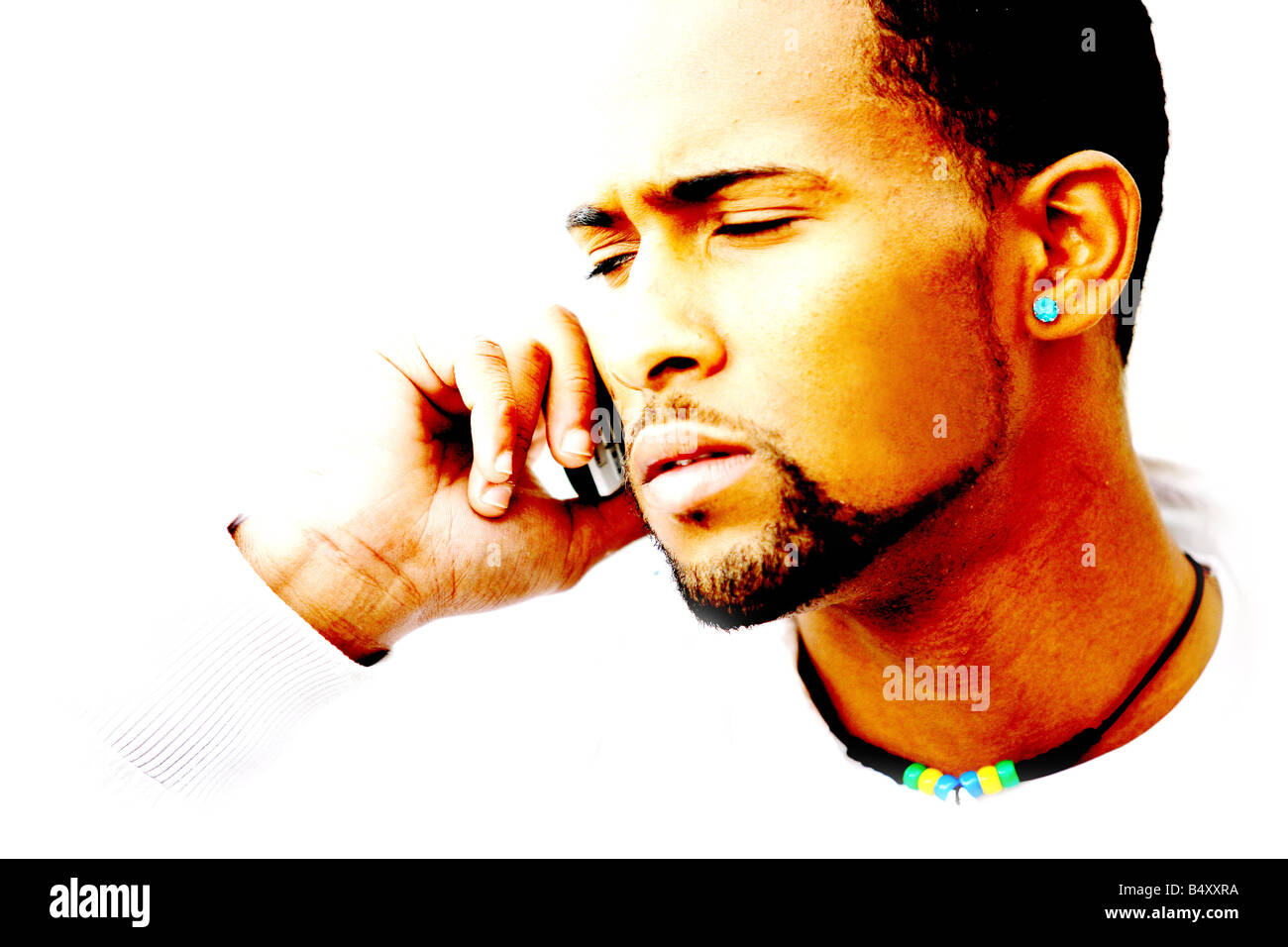 Hand using mobile phones Cut Out Stock Images & Pictures - Alamy