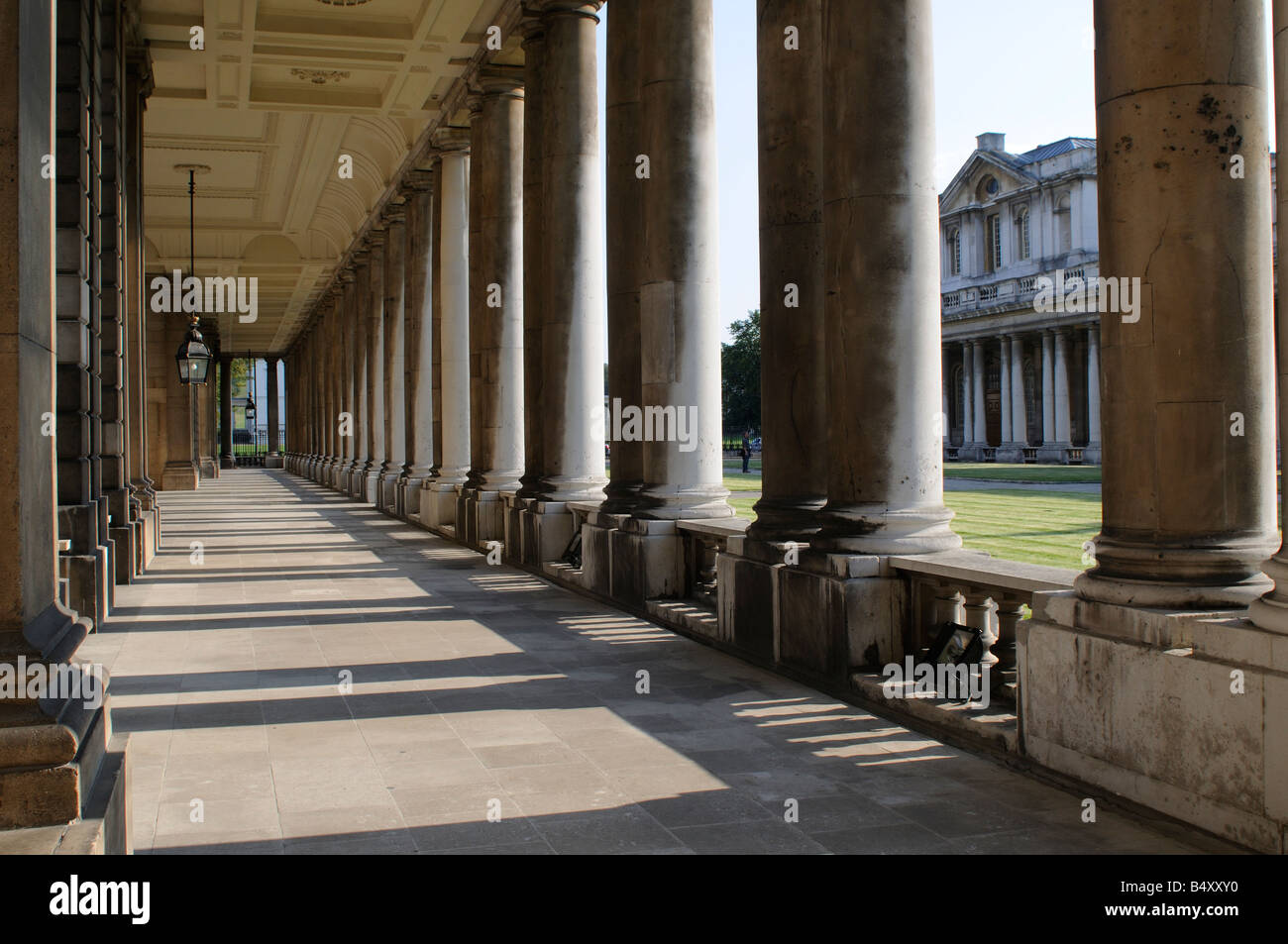 Colonnade of the Chapel of St Peter and St Paul The Old Royal Naval ...