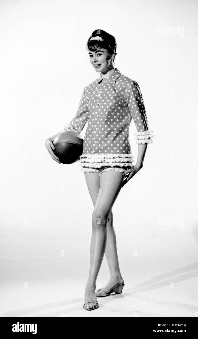 Model jackie Jackson seen here in the studio showing off the latest ...
