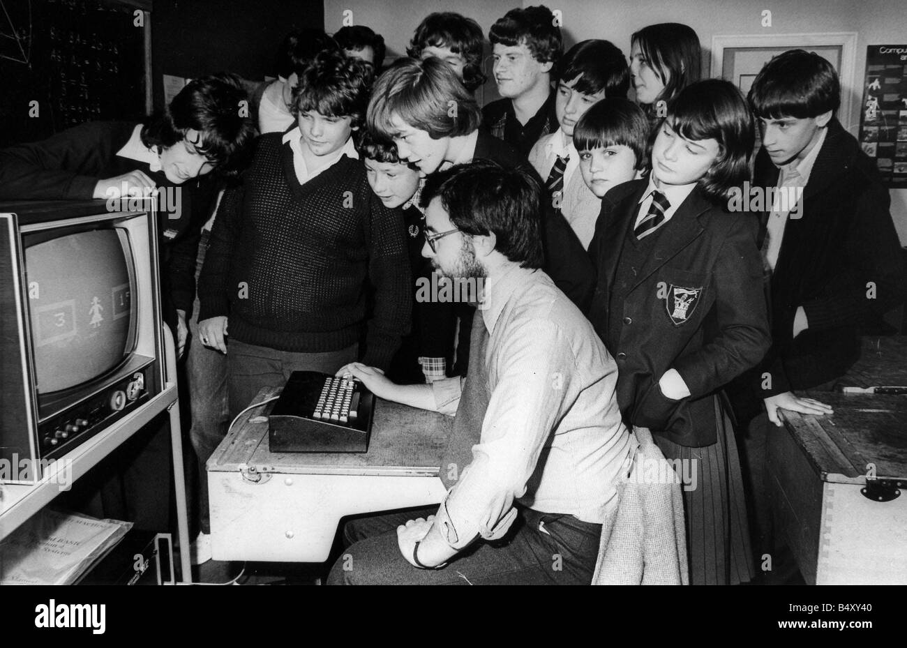 Benfield school Black and White Stock Photos & Images - Alamy