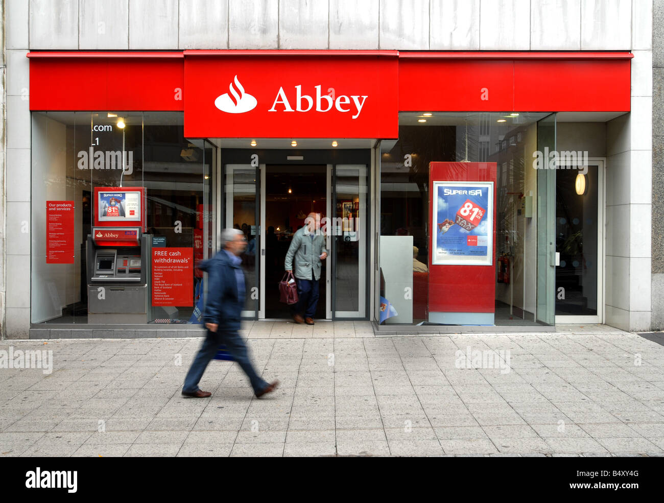 Abbey bank in Plymouth Stock Photo - Alamy