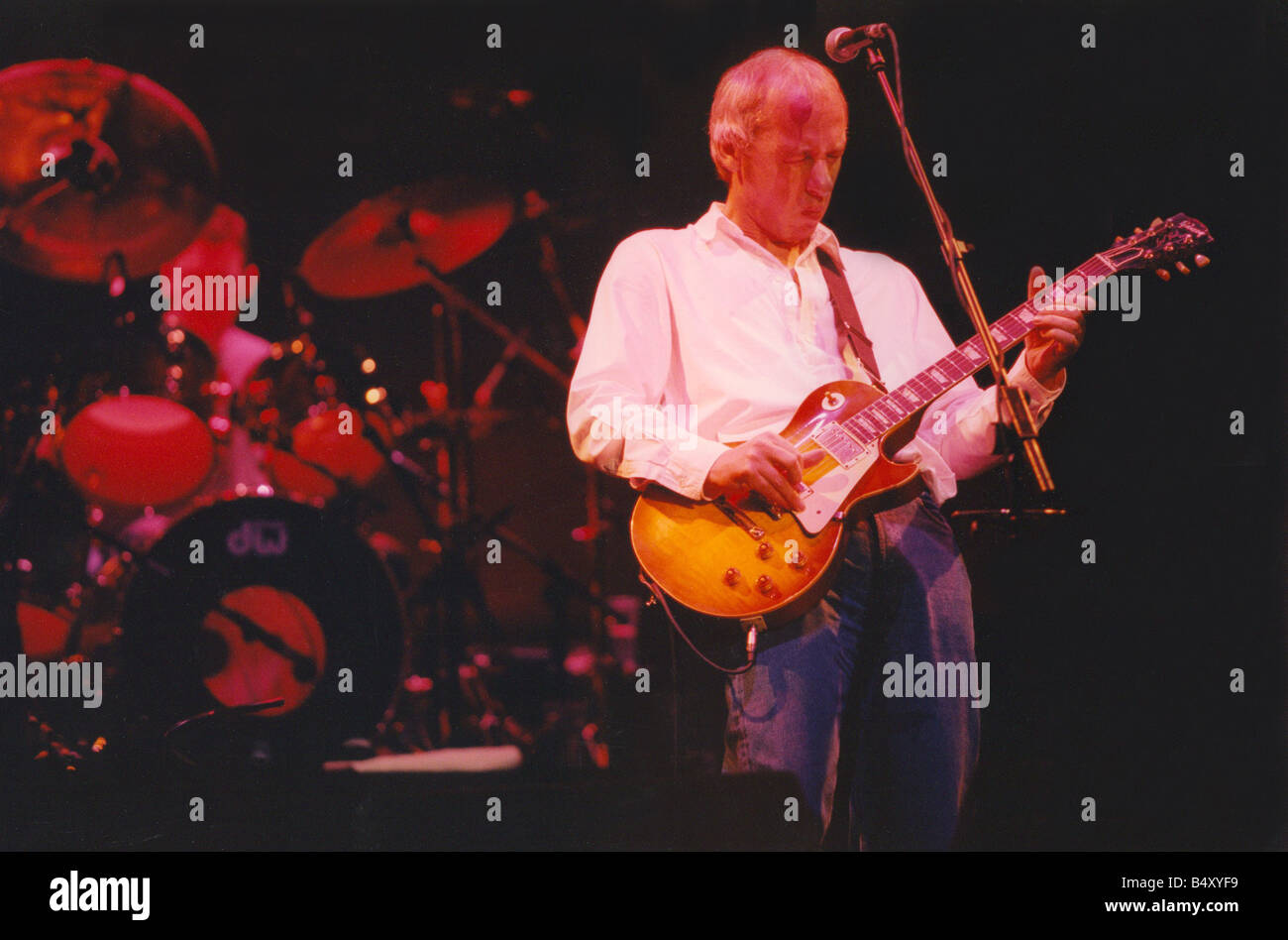 Mark Knopfler performing at the Newcastle City Hall with his five piece ... Mark Knopfler performing at the Newcastle City Hall with his five piece ...