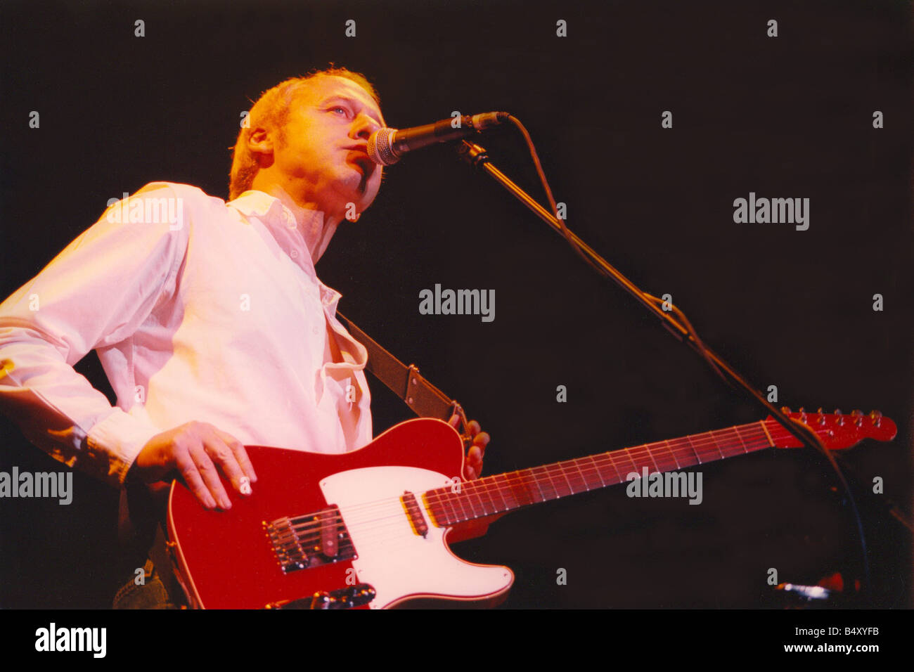 Mark Knopfler performing at the Newcastle City Hall with his five piece ... Mark Knopfler performing at the Newcastle City Hall with his five piece ...