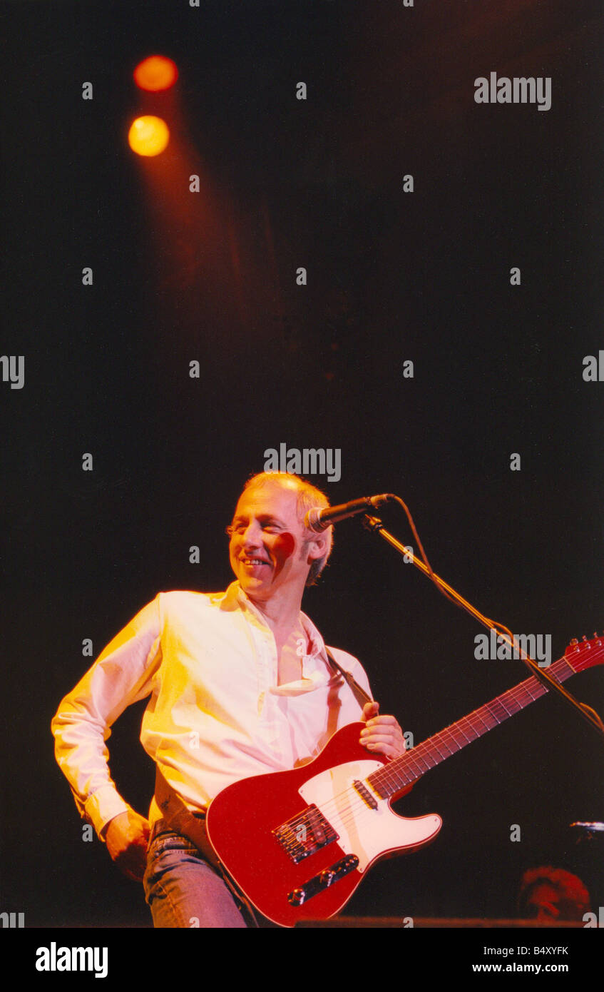 Mark Knopfler performing at the Newcastle City Hall with his five piece ... Mark Knopfler performing at the Newcastle City Hall with his five piece ...