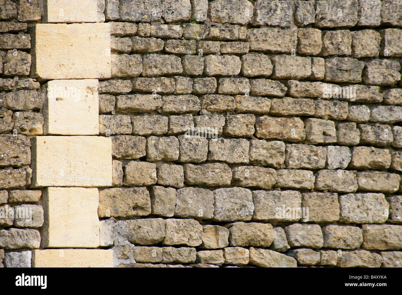 Stone wall, full frame Stock Photo - Alamy