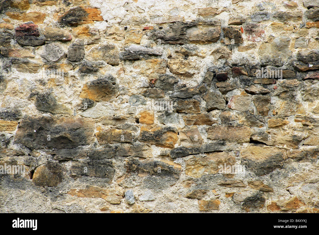 Stone wall, full frame Stock Photo - Alamy