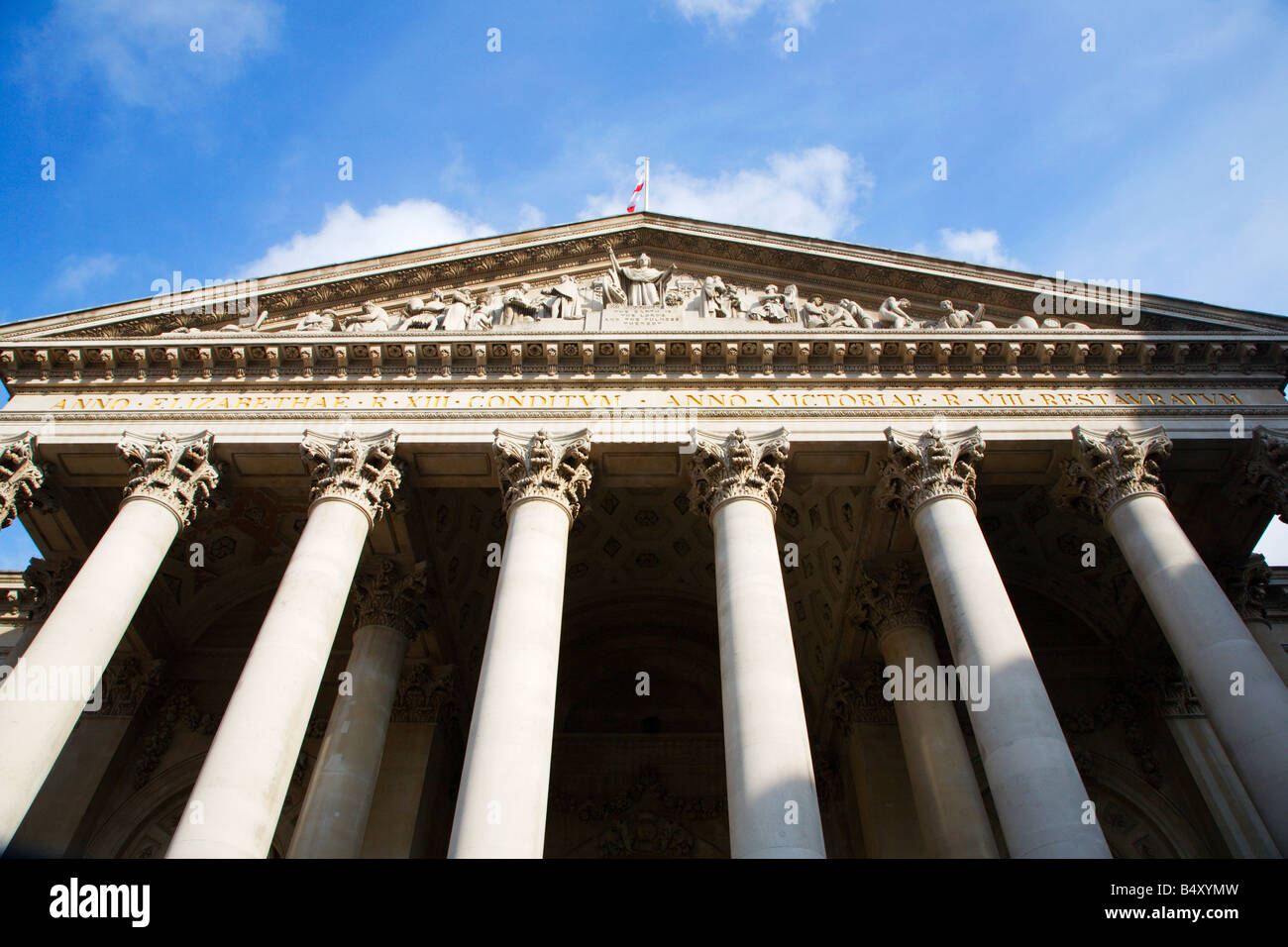 Royal Exchange Building London England Stock Photo - Alamy