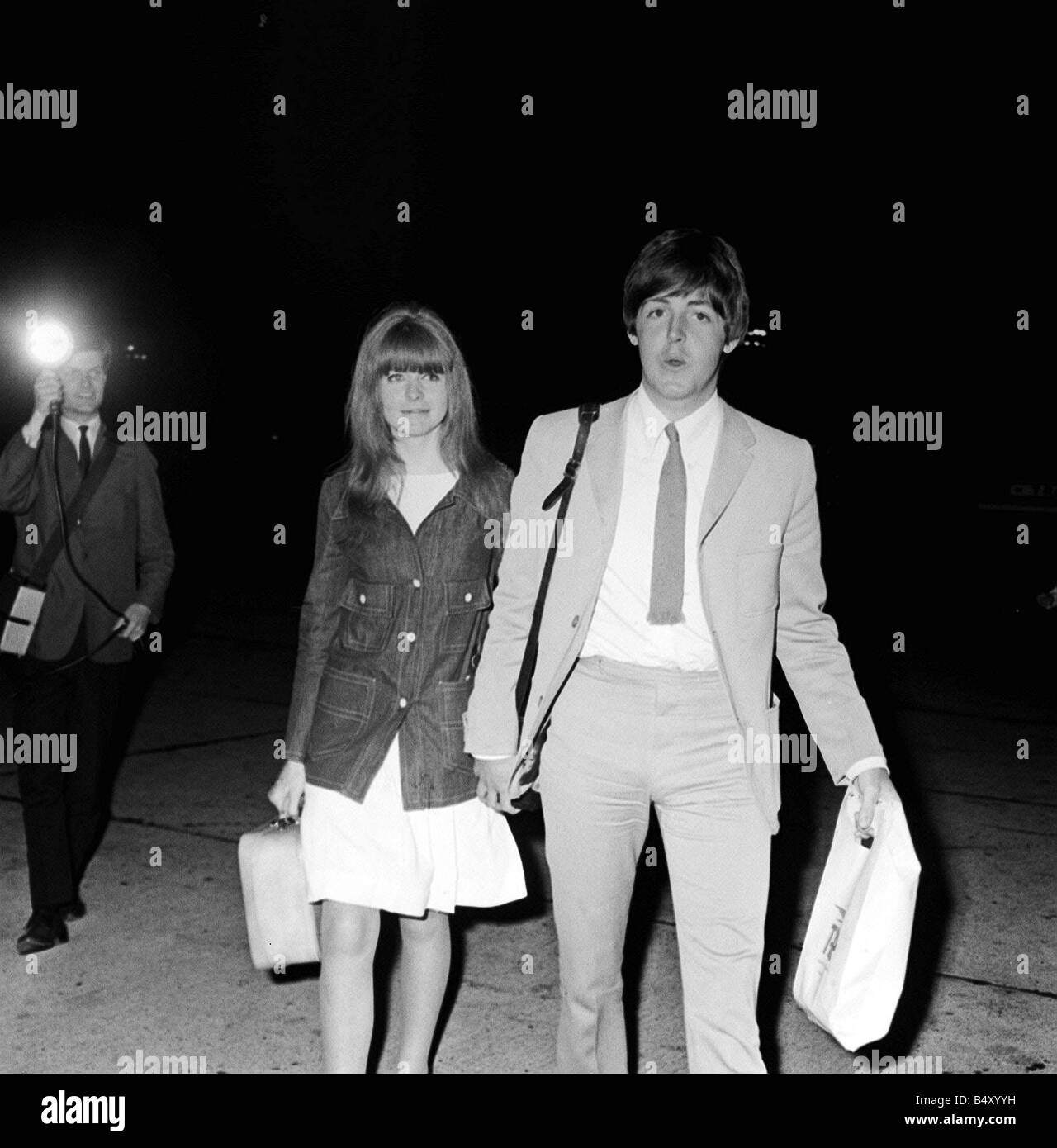 Paul McCartney June 1965 singer with the The Beatles Pop Group with ...