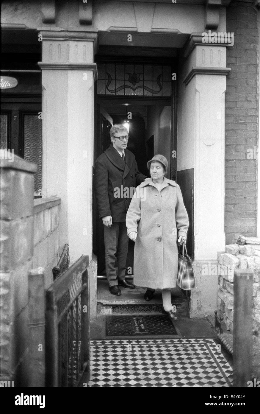 Michael Caine and his mother pictured in 1964 Stock Photo - Alamy