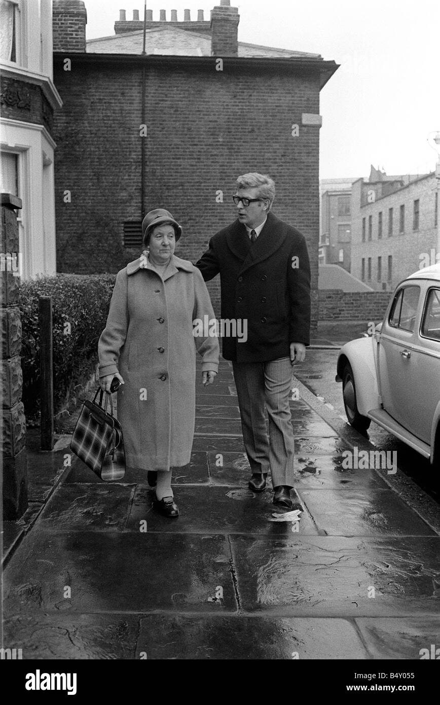 Michael Caine and his mother pictured in 1964 Stock Photo - Alamy