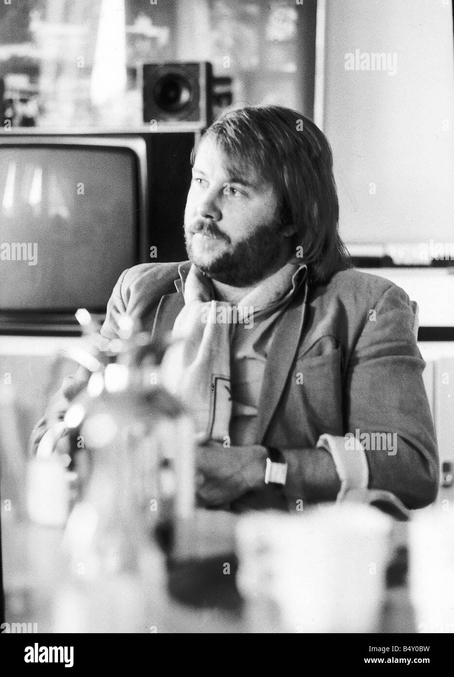 Benny abba 1970s hi-res stock photography and images - Alamy