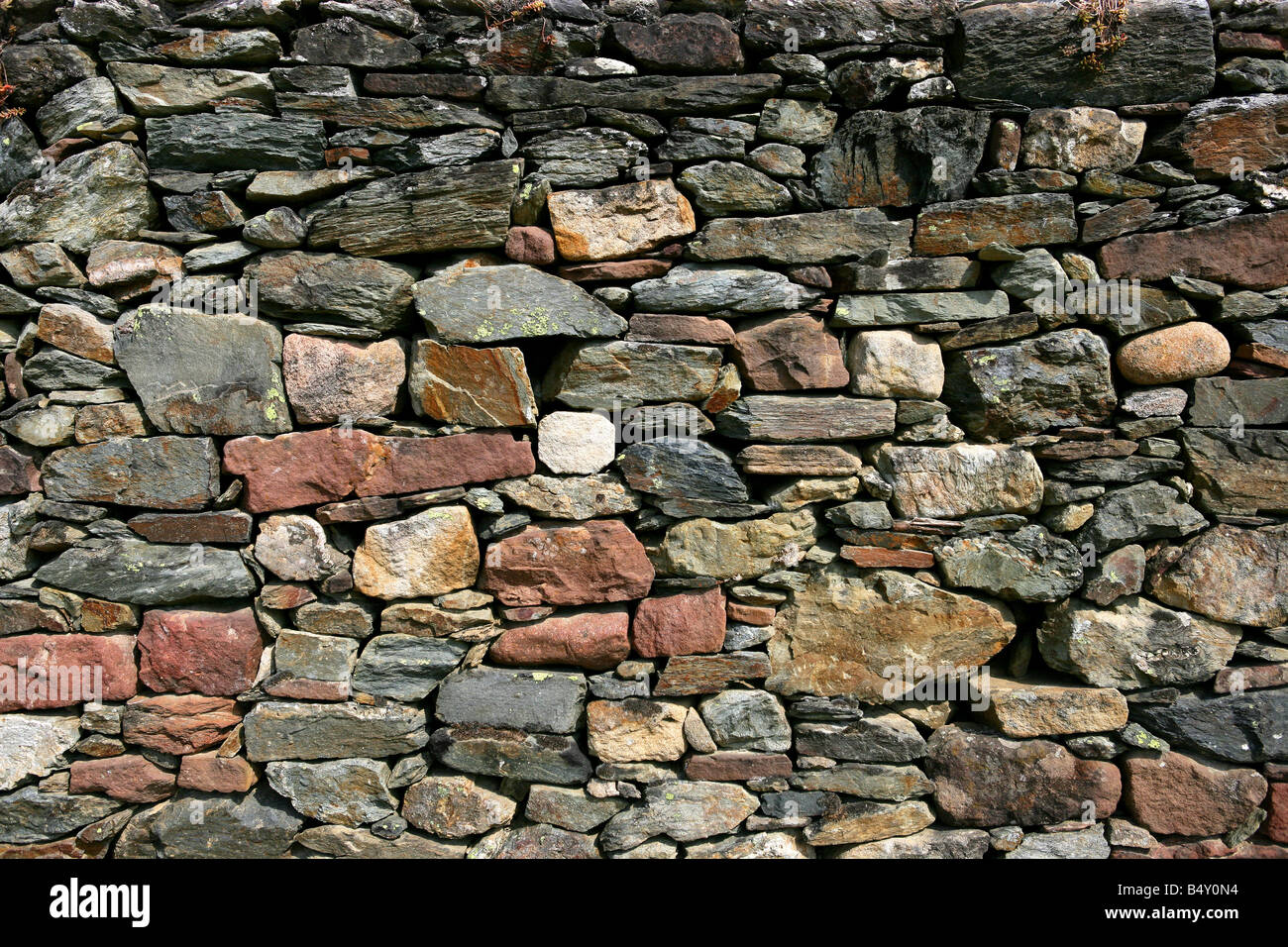 Stone wall, full frame Stock Photo - Alamy