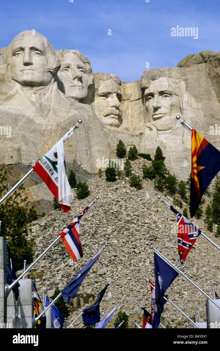 Mount Rushmore National Memorial, South Dakota, united states Stock ...