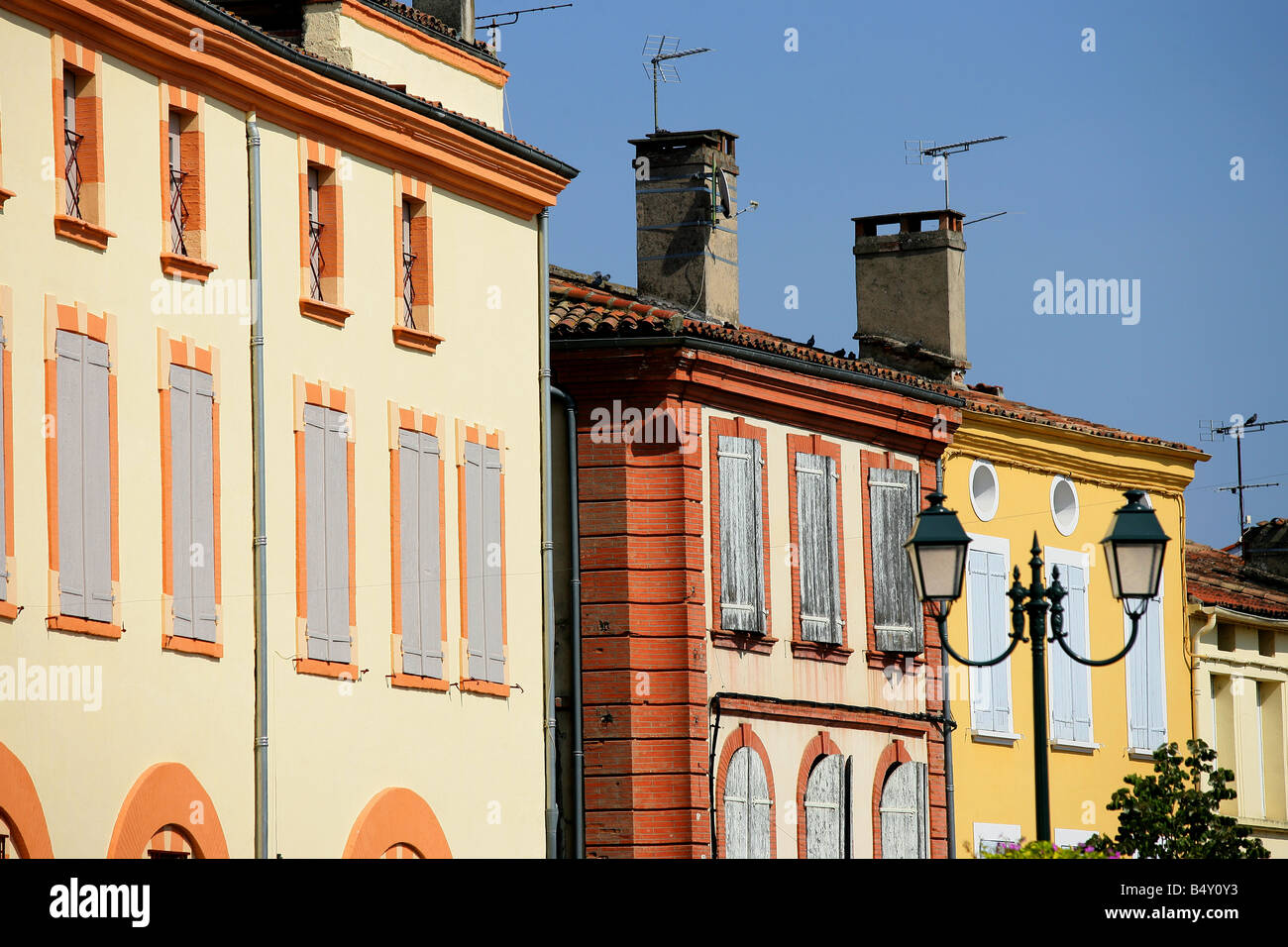 Exterior of buildings Stock Photo - Alamy