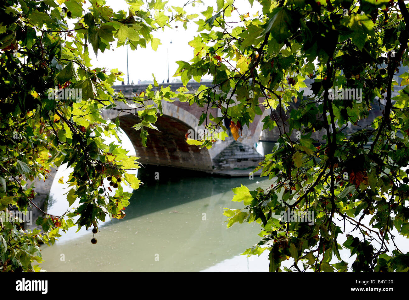 Bridge over water Stock Photo - Alamy