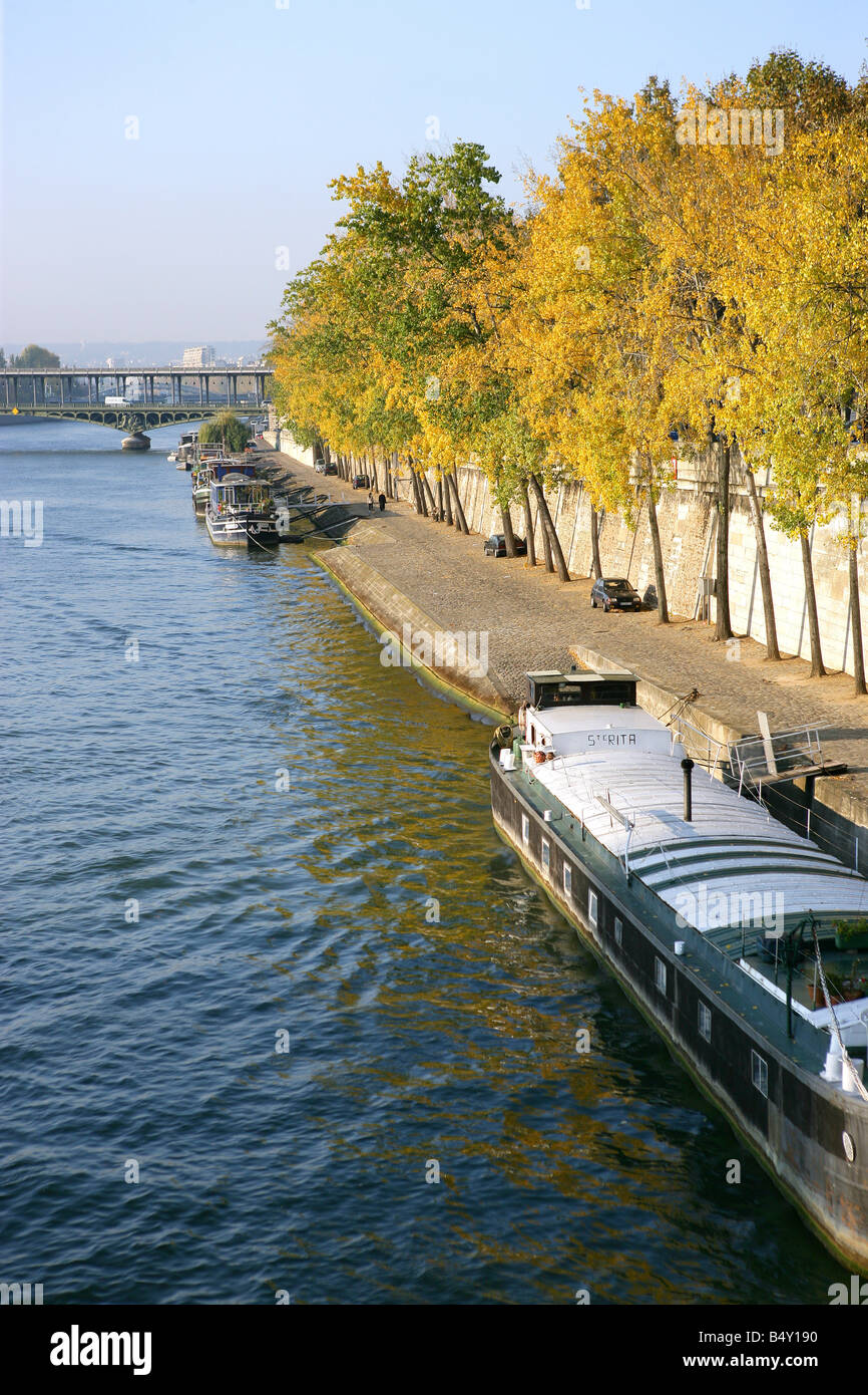The Seine river Stock Photo - Alamy