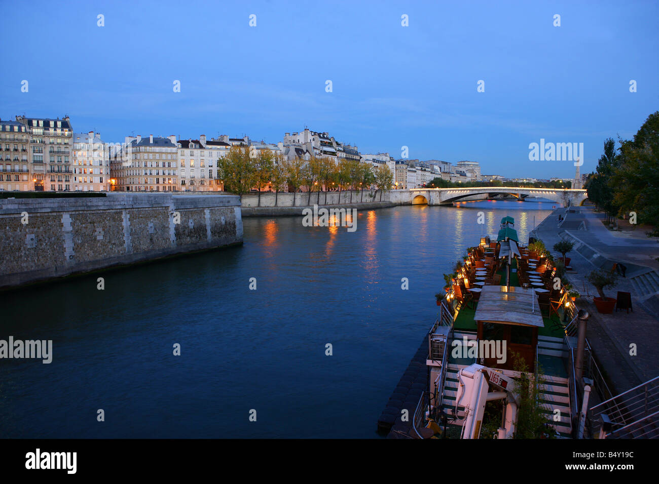 The Seine river Stock Photo - Alamy