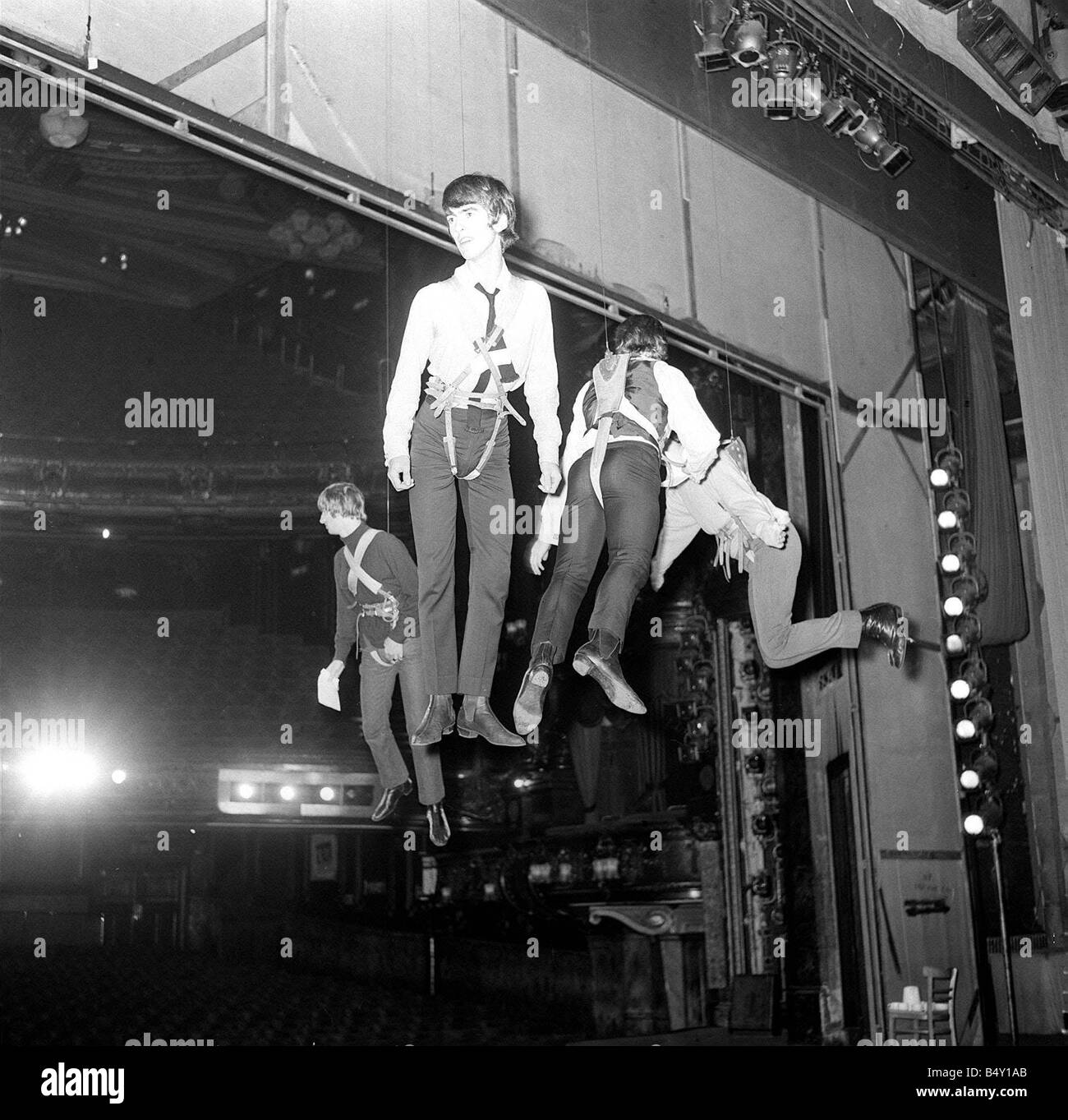 Pop Group The Beatles July 1964 Paul McCartney Ringo Starr John Lennon ...