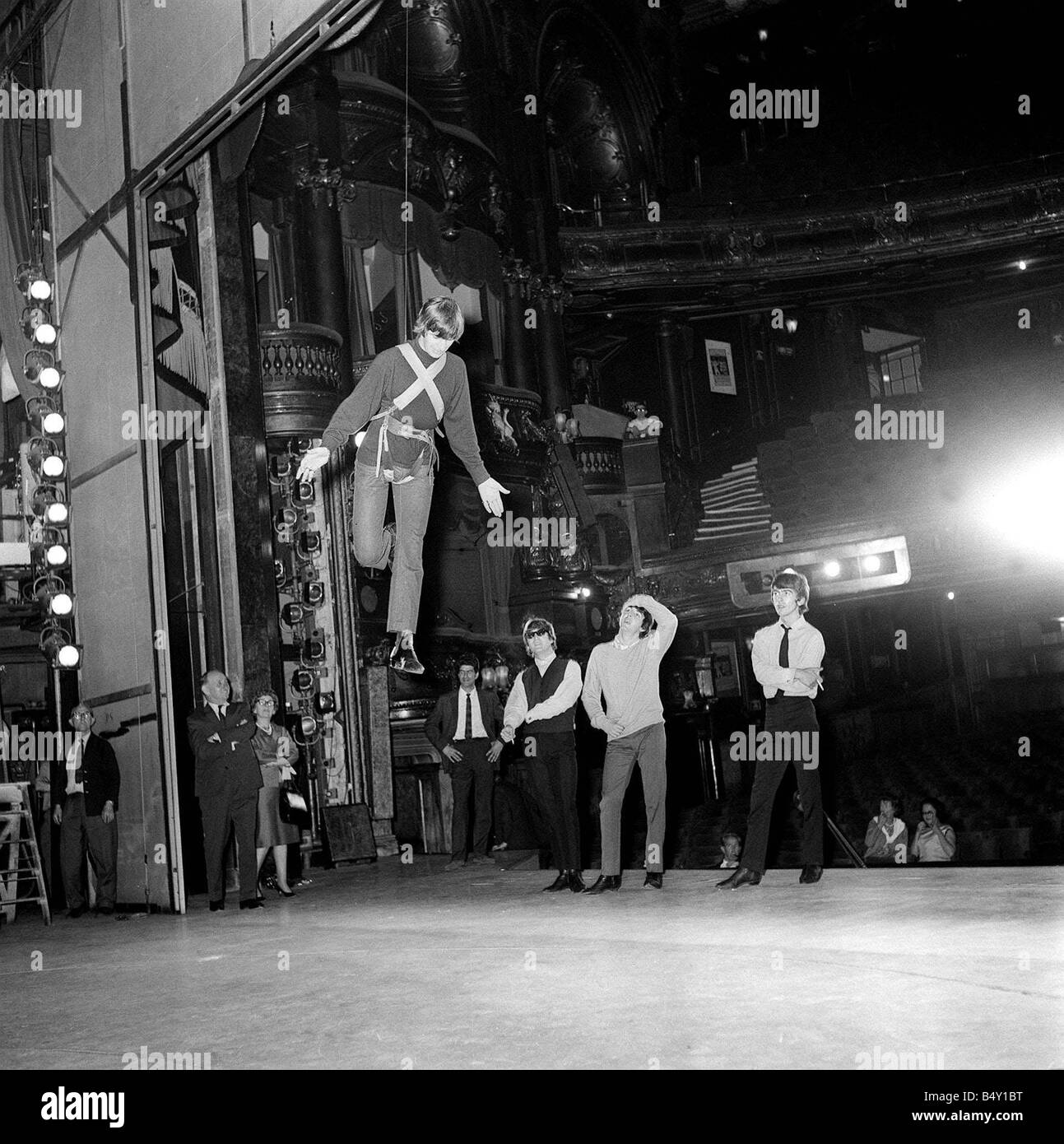 Pop Group The Beatles July 1964 Paul McCartney Ringo Starr John Lennon ...