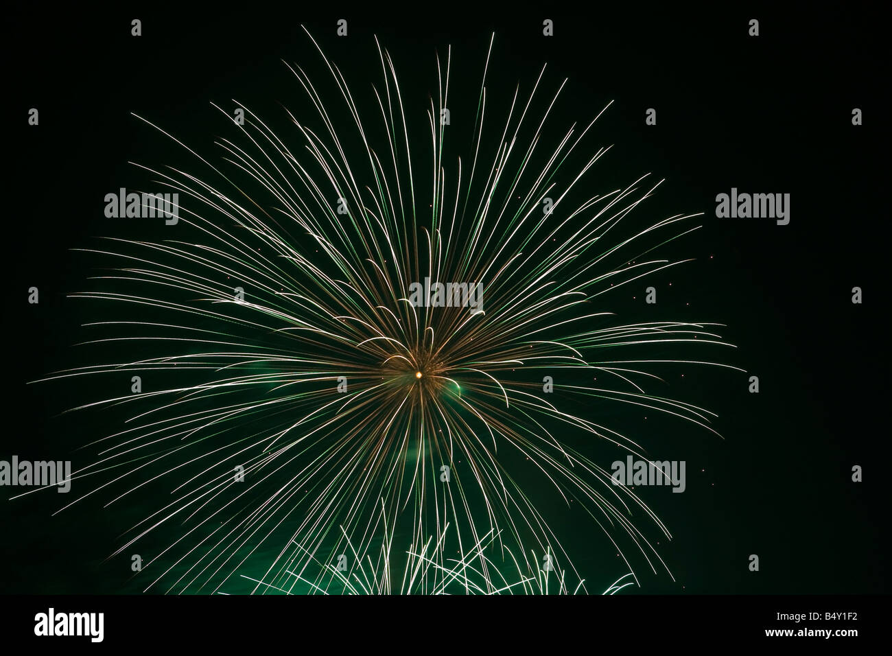 fireworks display at night Stock Photo - Alamy