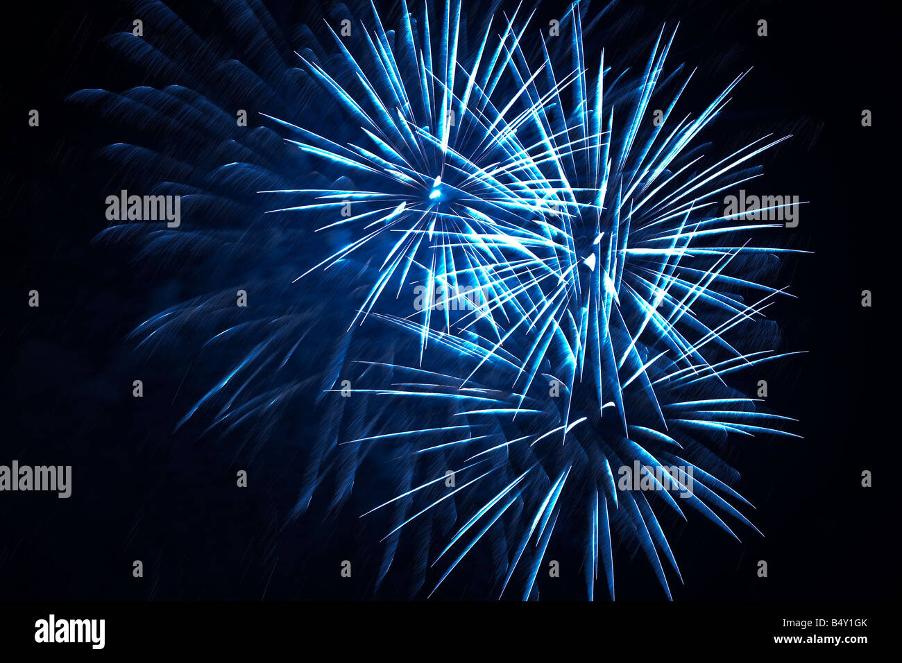 fireworks display at night Stock Photo - Alamy