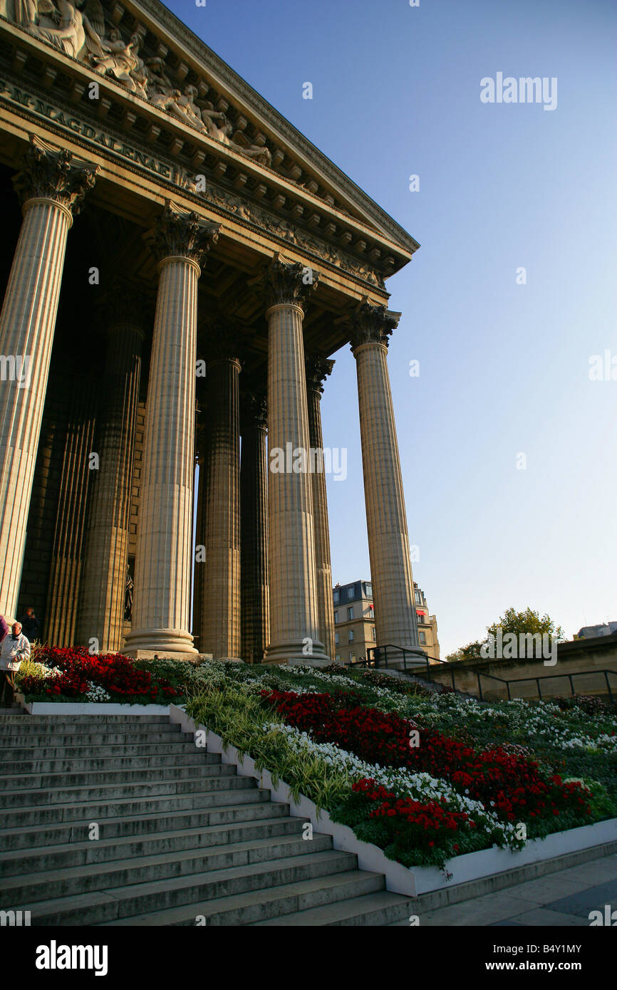 La Madeleine church Stock Photo - Alamy