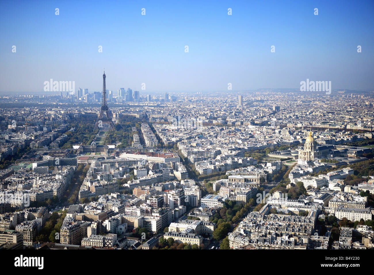 Panoramic view of Paris Stock Photo - Alamy