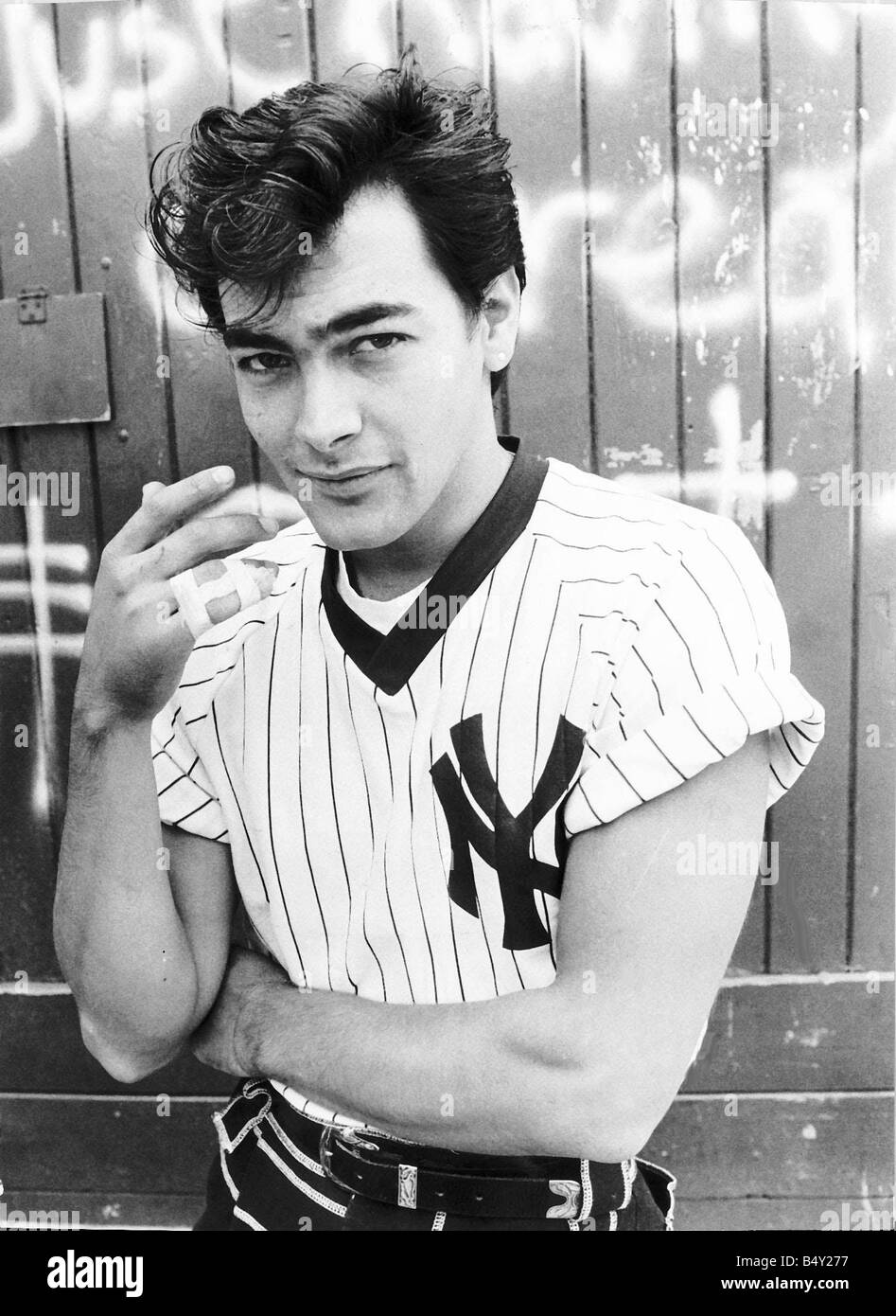 Culture Club Pop Group Member Stock Photo - Alamy