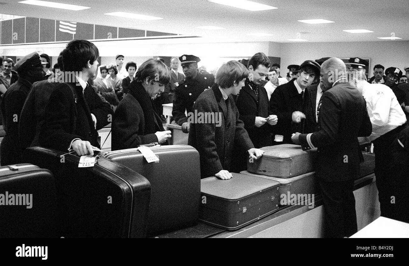 Beatles February 1964 George Harrison Stock Photos & Beatles February ...