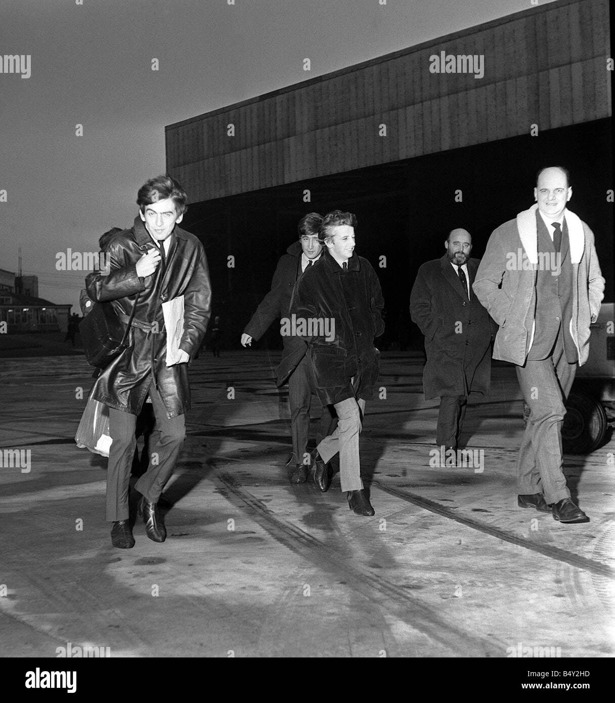 Pop Group The Beatles November 1963 John Lennon Paul McCartney Ringo ...