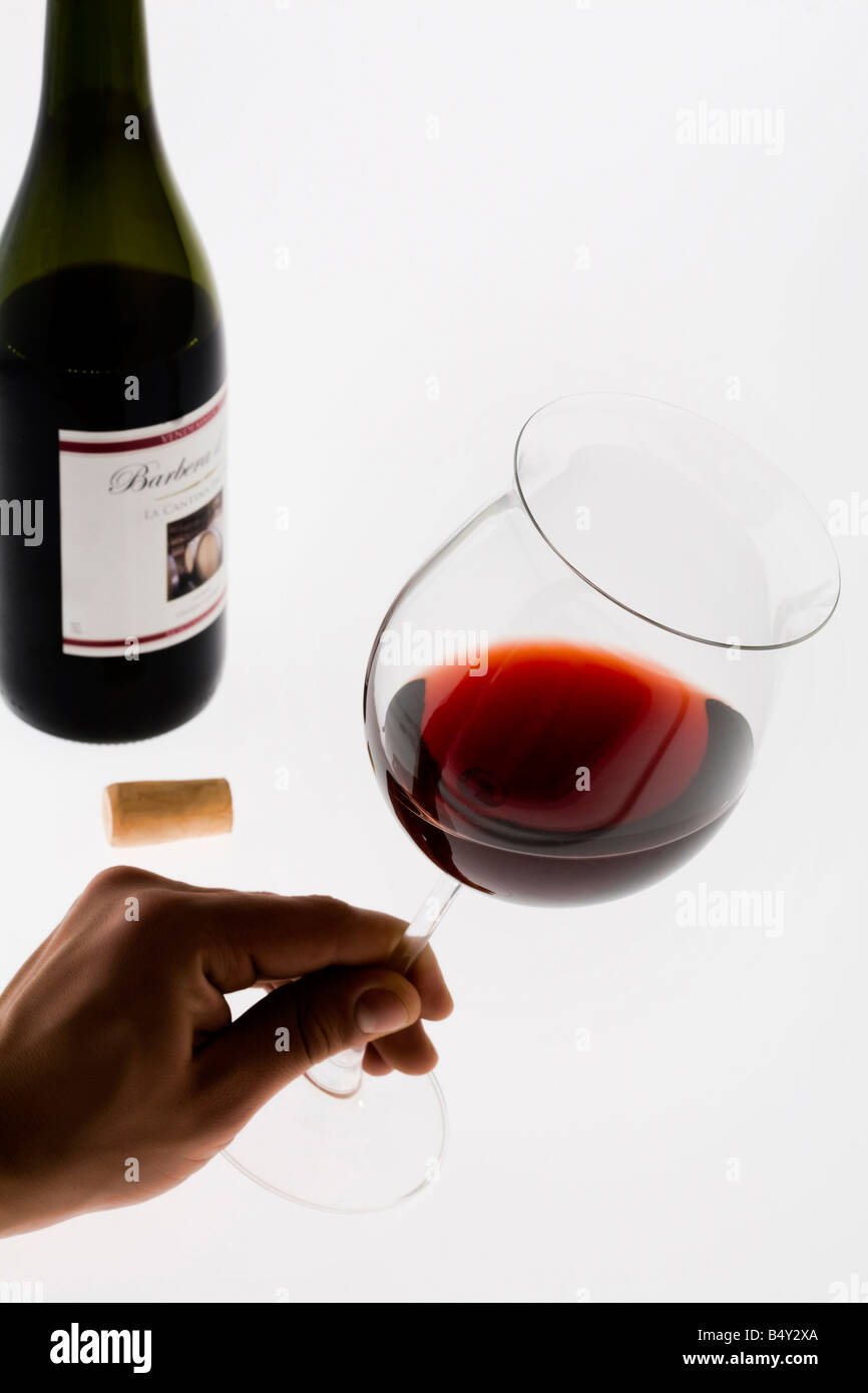 red wine tasting Stock Photo - Alamy