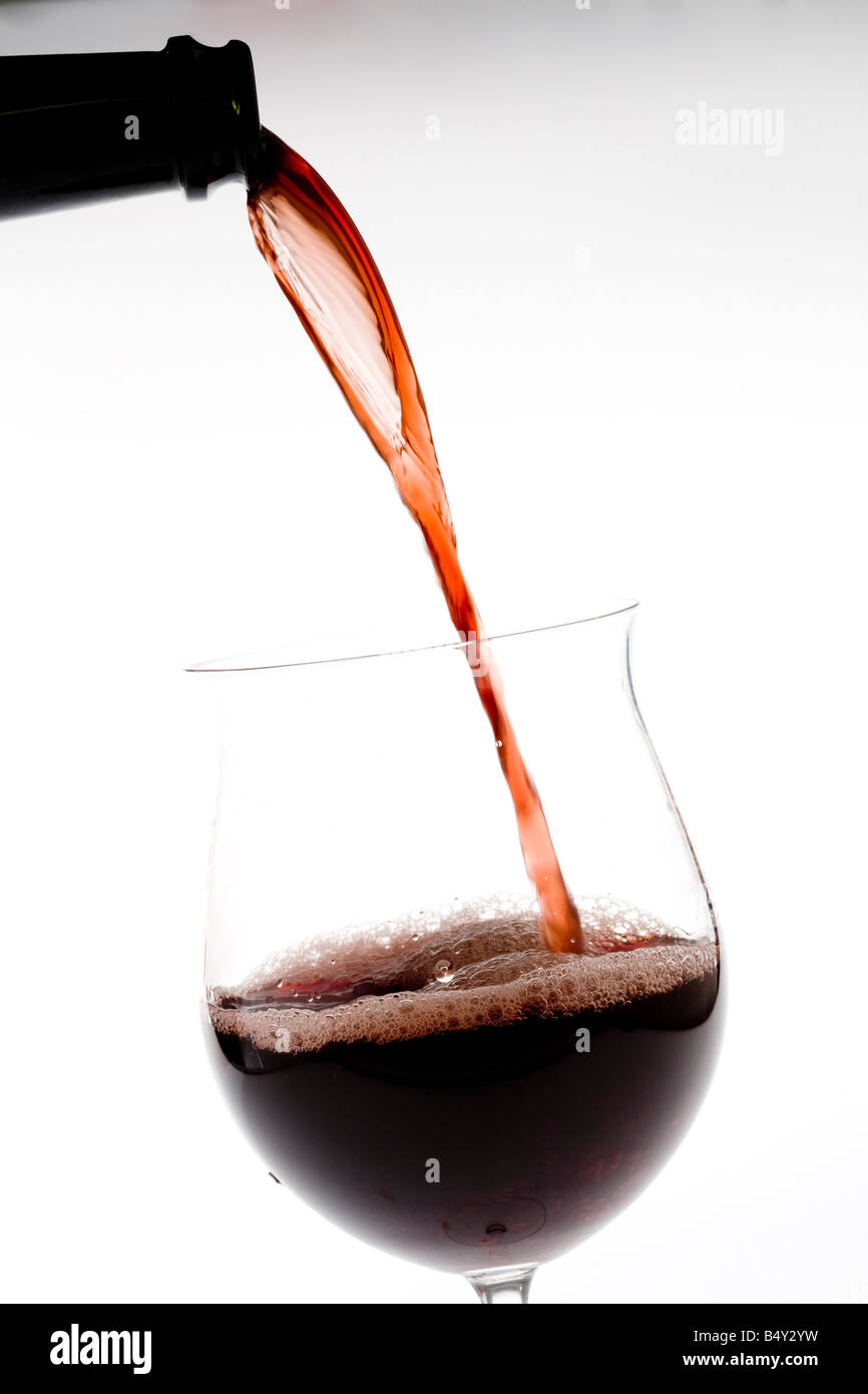 glass of red wine Stock Photo - Alamy