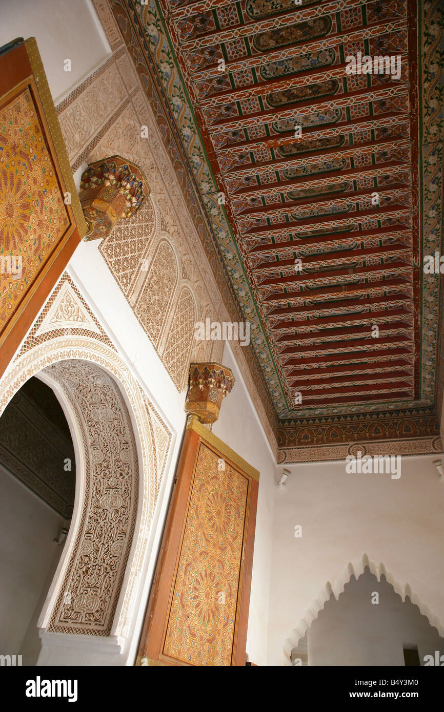sculpted ceiling and wall Stock Photo - Alamy