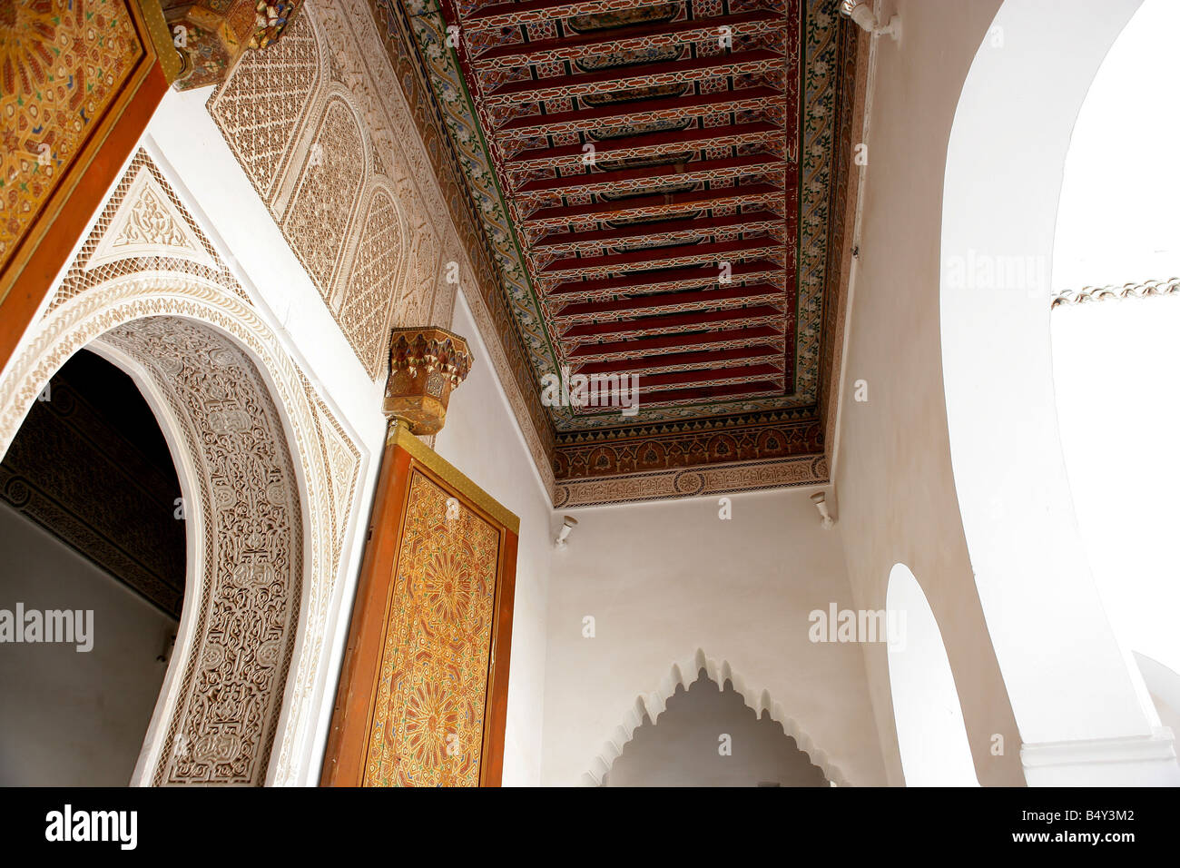 sculpted ceiling and wall Stock Photo - Alamy