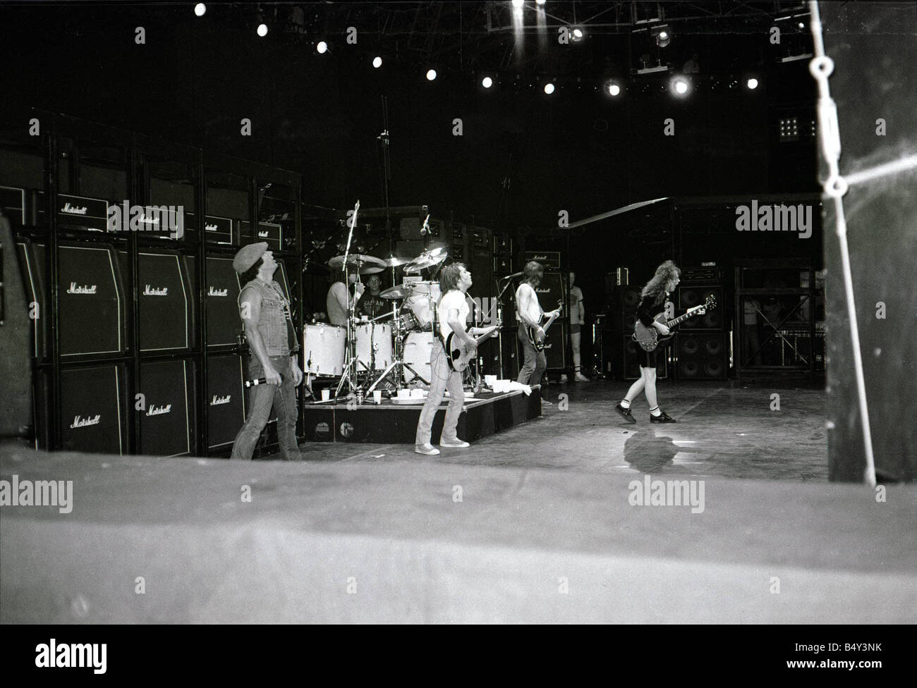 Australian metal band ACDC in concert in Rio Stock Photo - Alamy