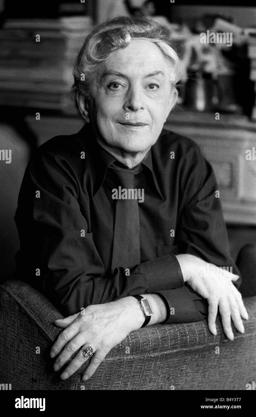 Quentin Crisp at home Stock Photo - Alamy