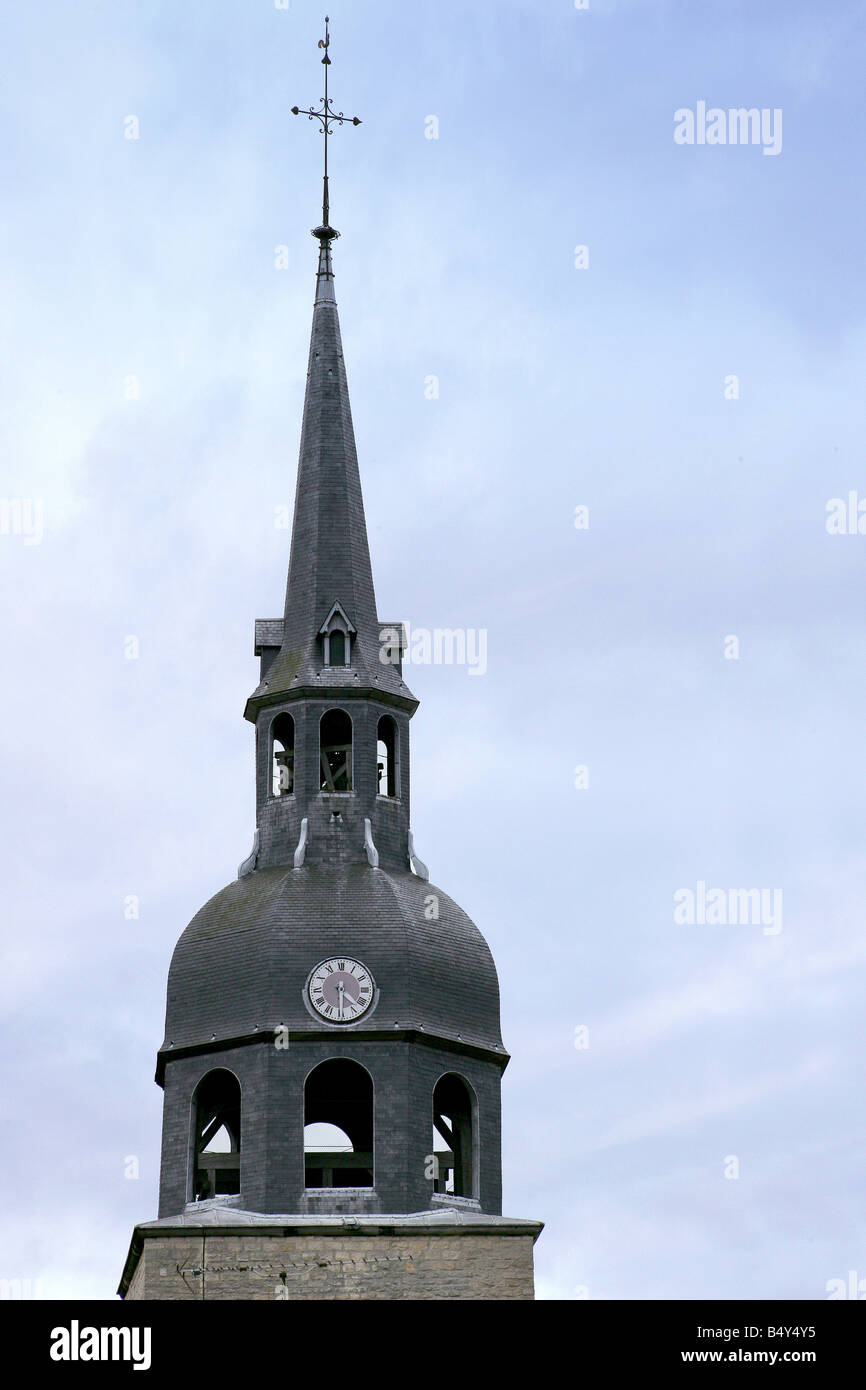 church roof and cloudy sky Stock Photo - Alamy